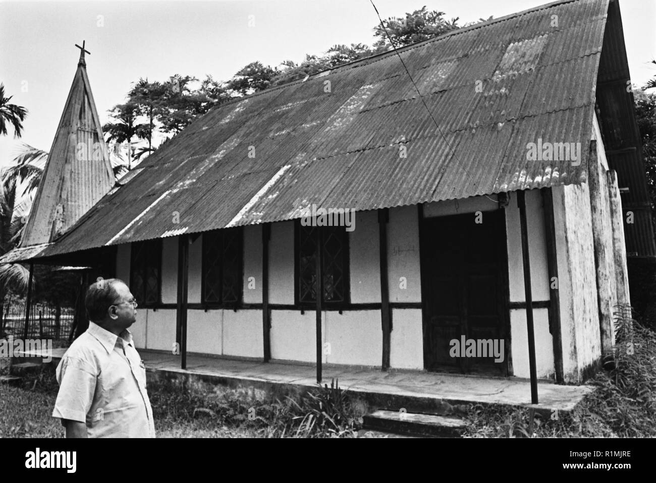 Small christian community Black and White Stock Photos & Images - Alamy