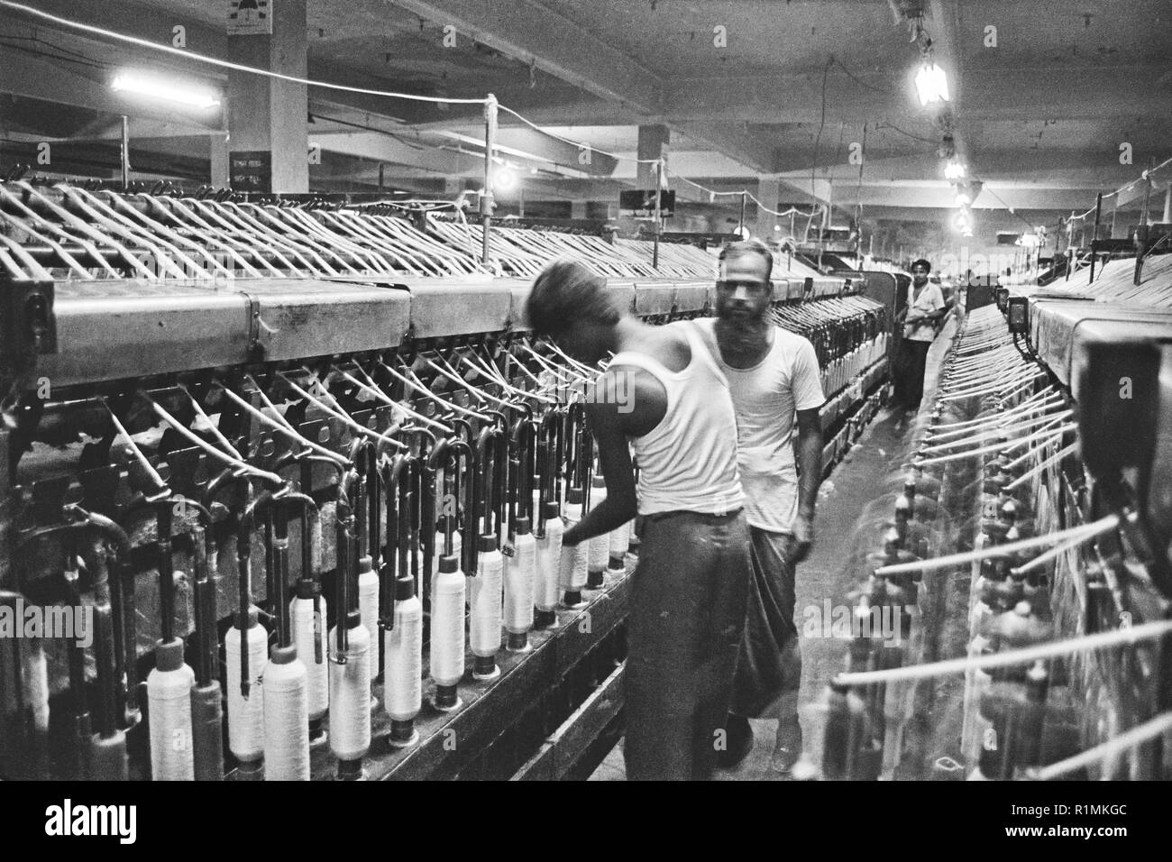 Textile mills Black and White Stock Photos & Images - Alamy