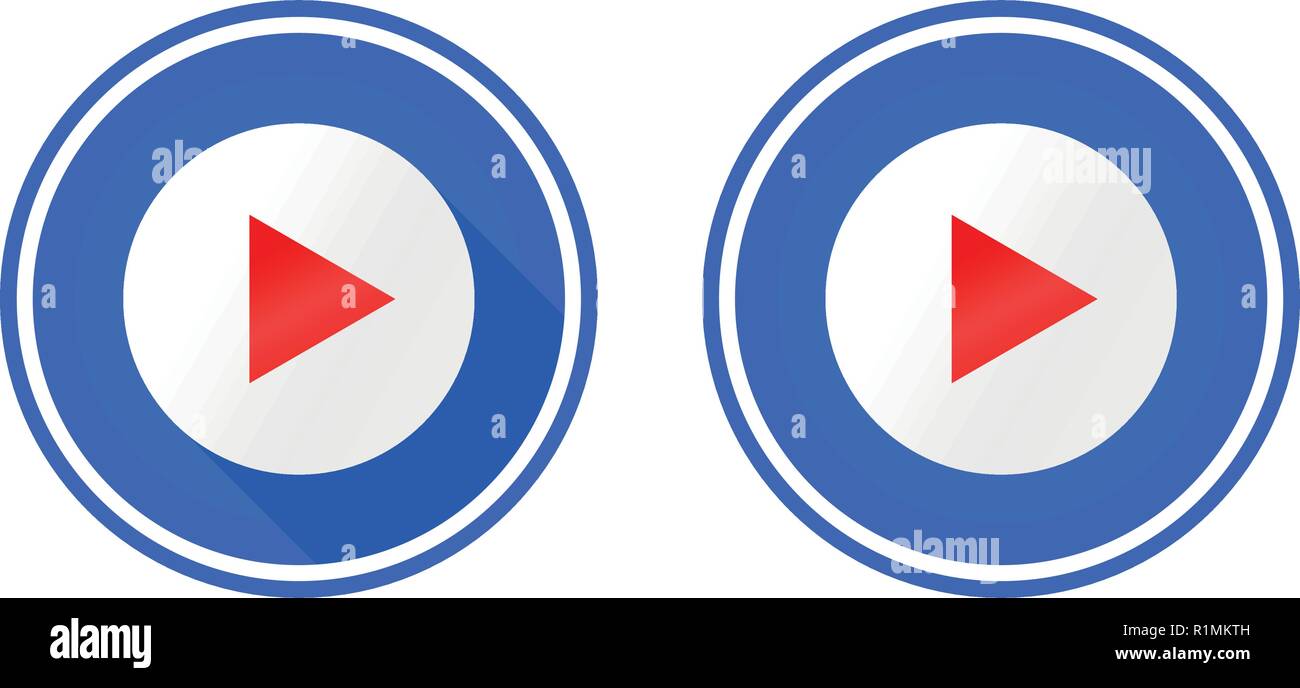 Video marketing sign round Stock Vector Images - Alamy