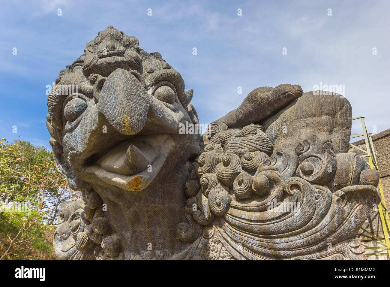 Bird statue in the Garuda Wisnu Kencana Cultural Park on Bali Stock ...