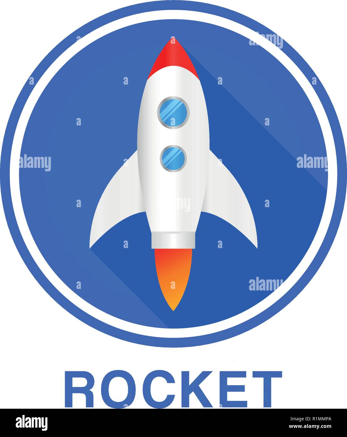 Launch icon Stock Vector Images - Alamy
