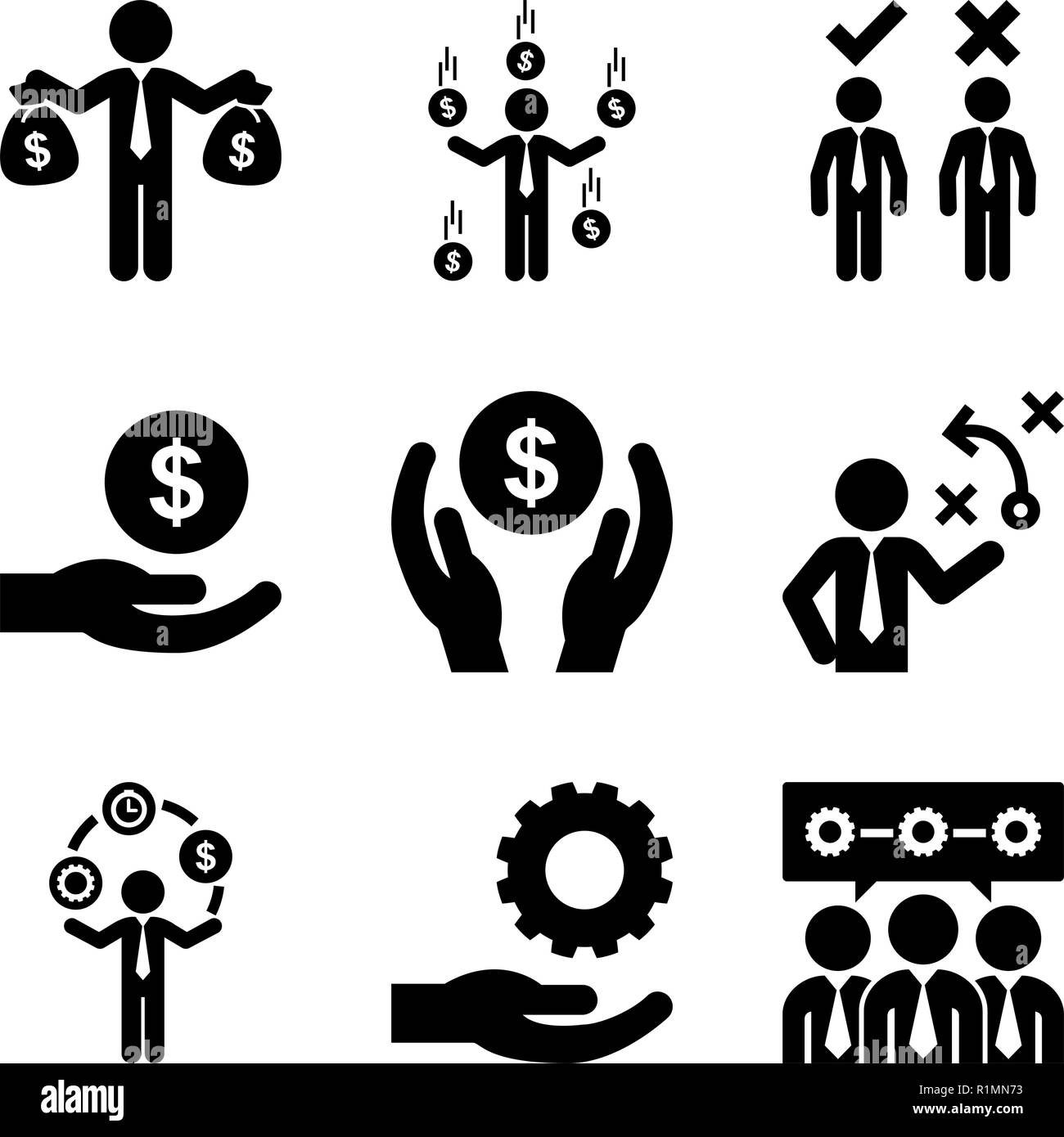 Profitability icon hi-res stock photography and images - Alamy