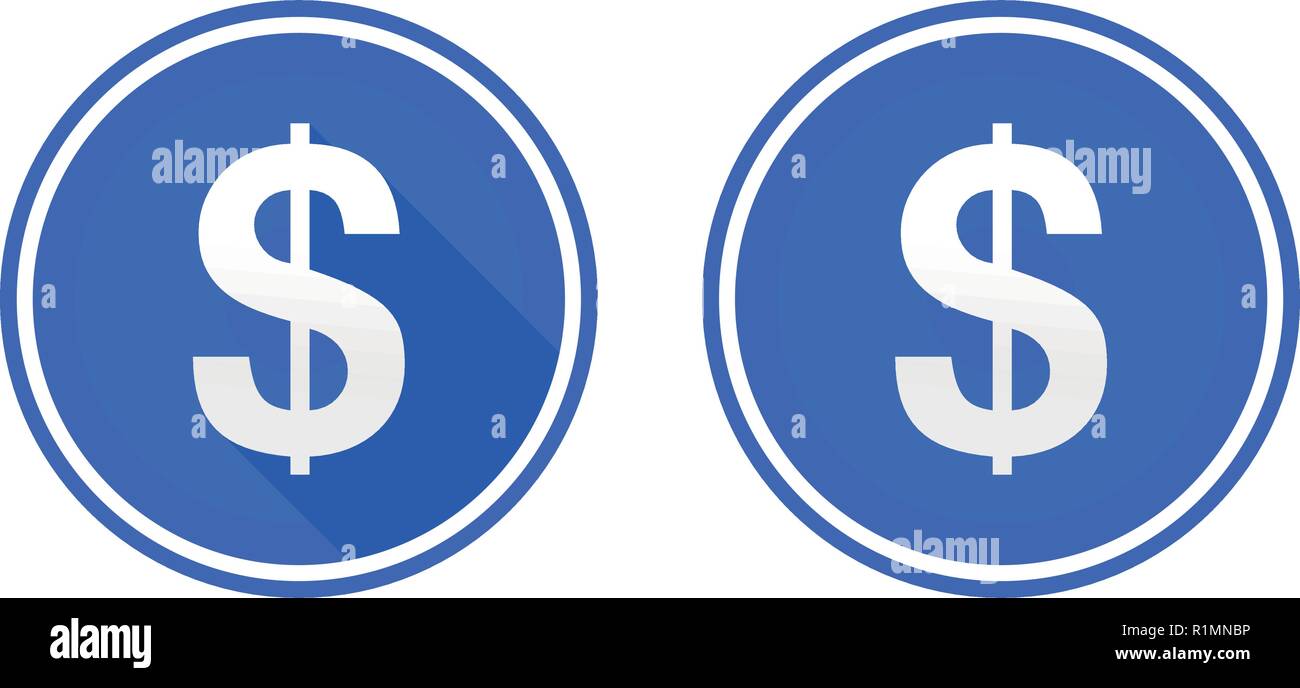 Dollar flat icon, currency icon, united states america currency. use ...