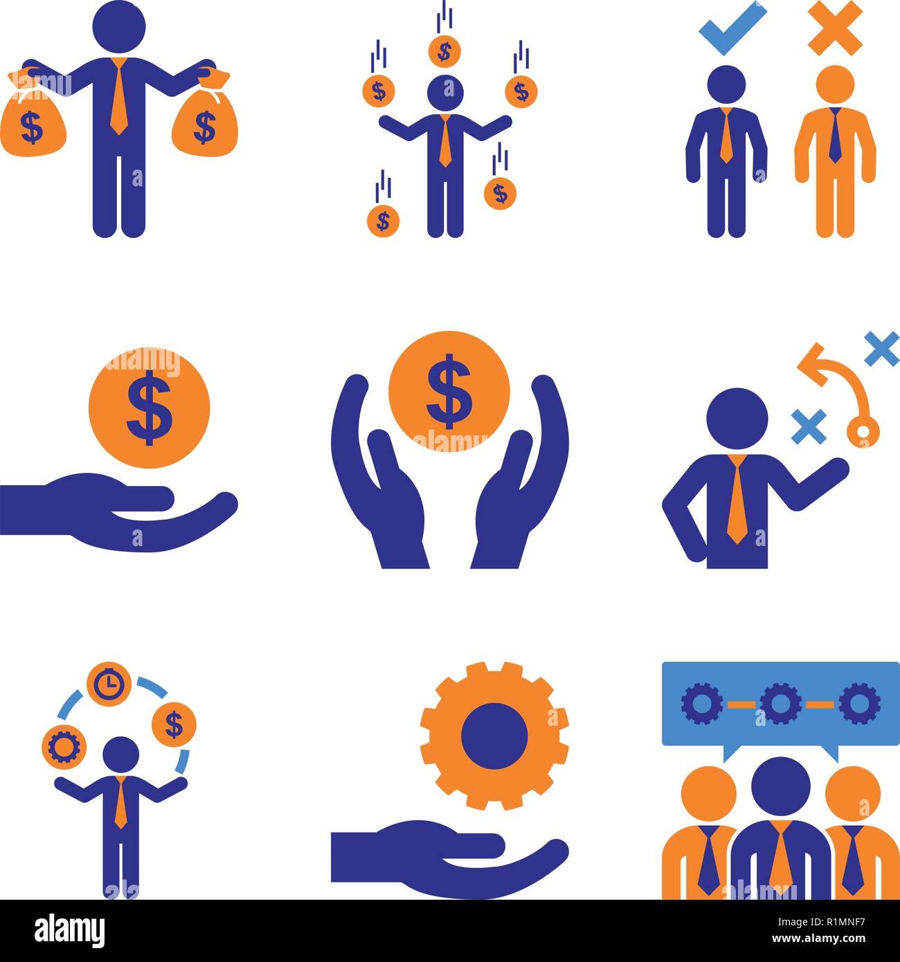 Profitability icon hi-res stock photography and images - Alamy