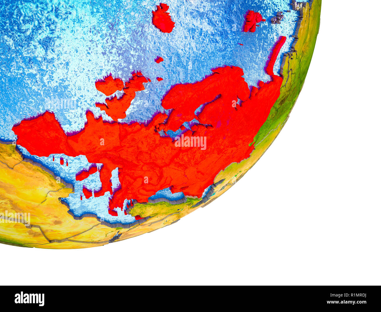Divided europe illustration hi-res stock photography and images - Alamy