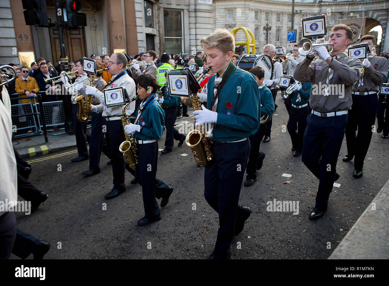 1st claygate scout and guide band hi-res stock photography and images ...