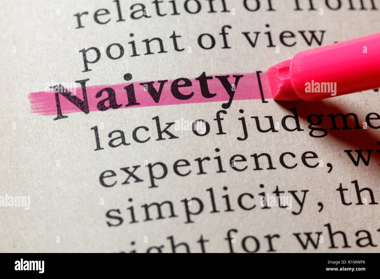 Naivety hi-res stock photography and images - Alamy