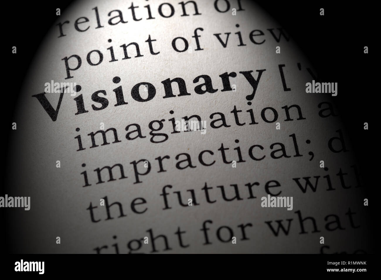 Fake Dictionary, Dictionary definition of the word visionary ...