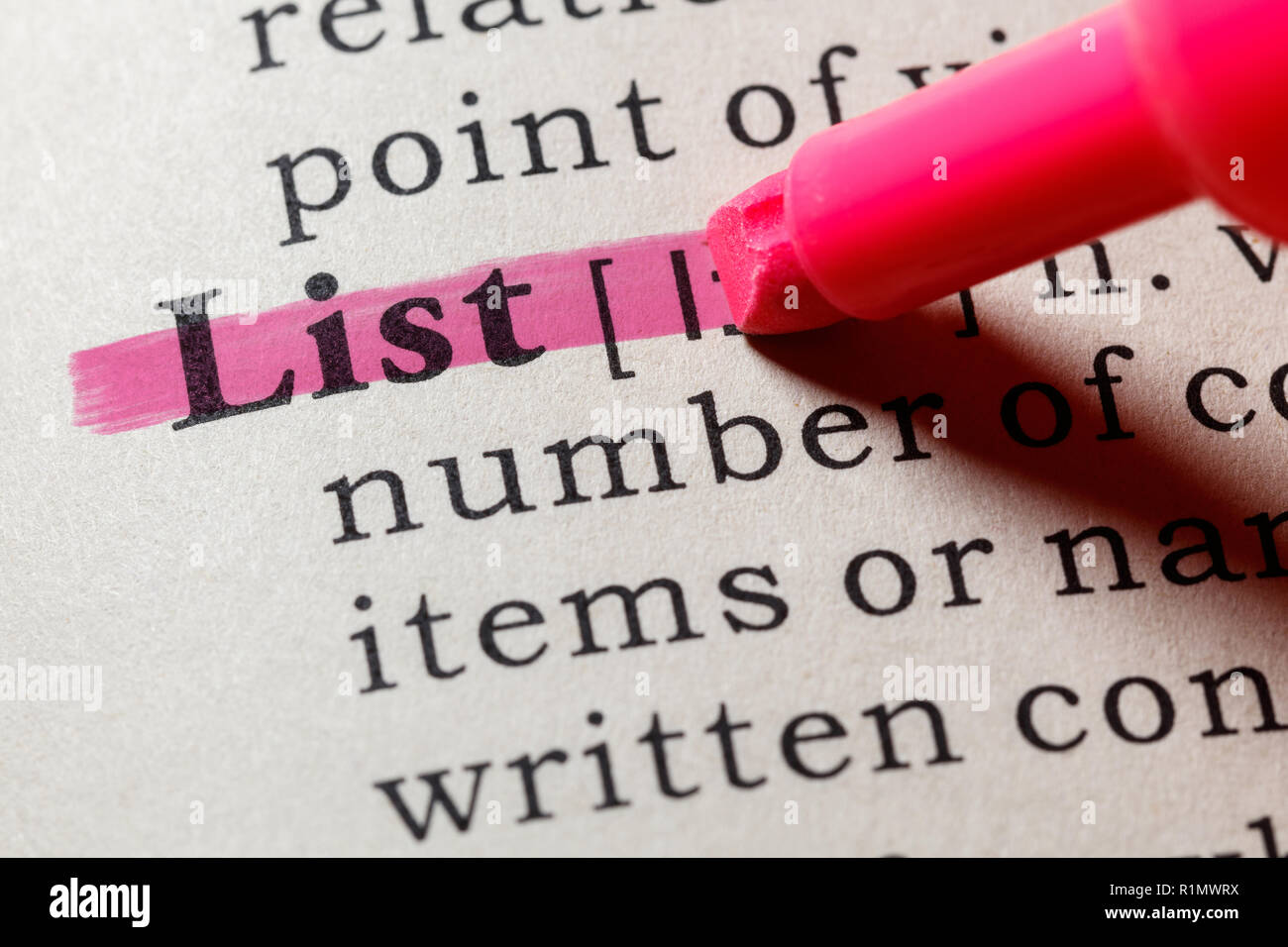 Fake Dictionary, Dictionary definition of the word list . including key ...