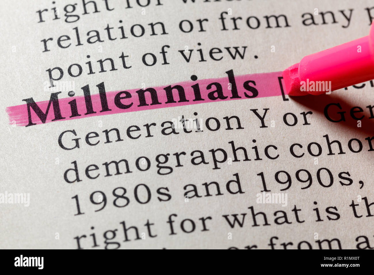 Fake Dictionary, Dictionary definition of the word millennials ...