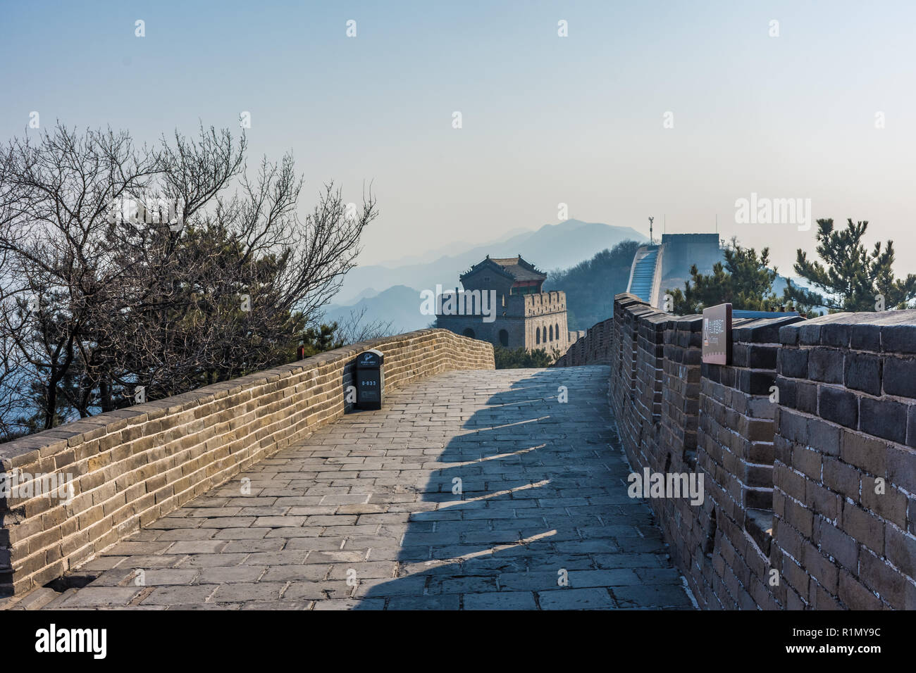 The Great Wall of China, section of Badaling, China Stock Photo - Alamy