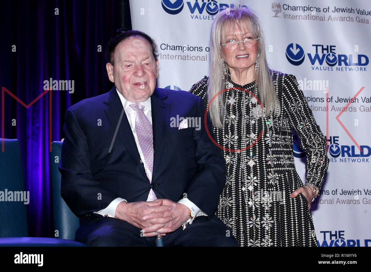 Sheldon adelson miriam adelson hi-res stock photography and images - Alamy