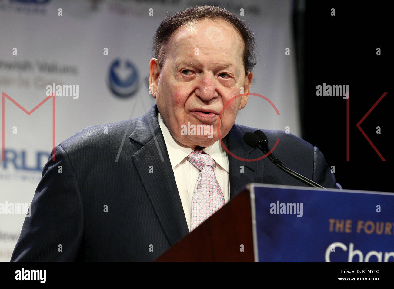 NEW YORK, NY - MAY 05: Casino magnate Sheldon G. Adelson in attendance ...
