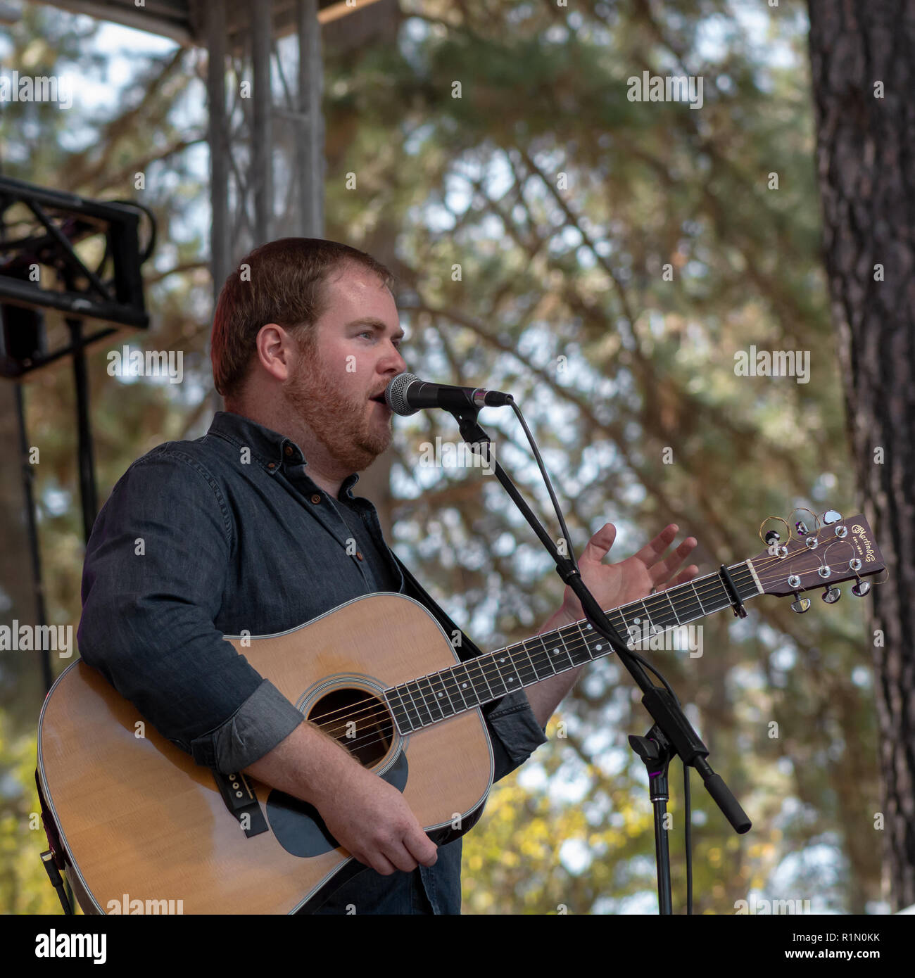 Grass Valley, California, USA - 30 October 2018: Matthew Byrne at the ...