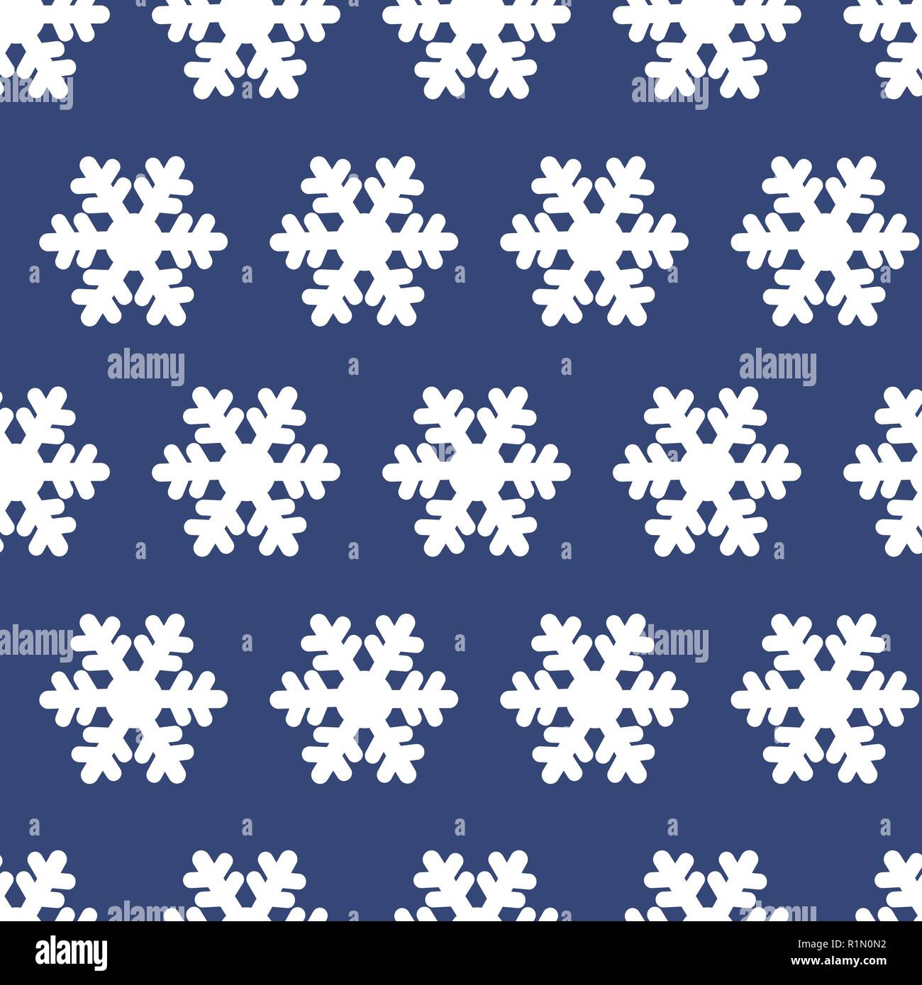 white silhouette snowflakes vector dark blue background. paper wrap ...