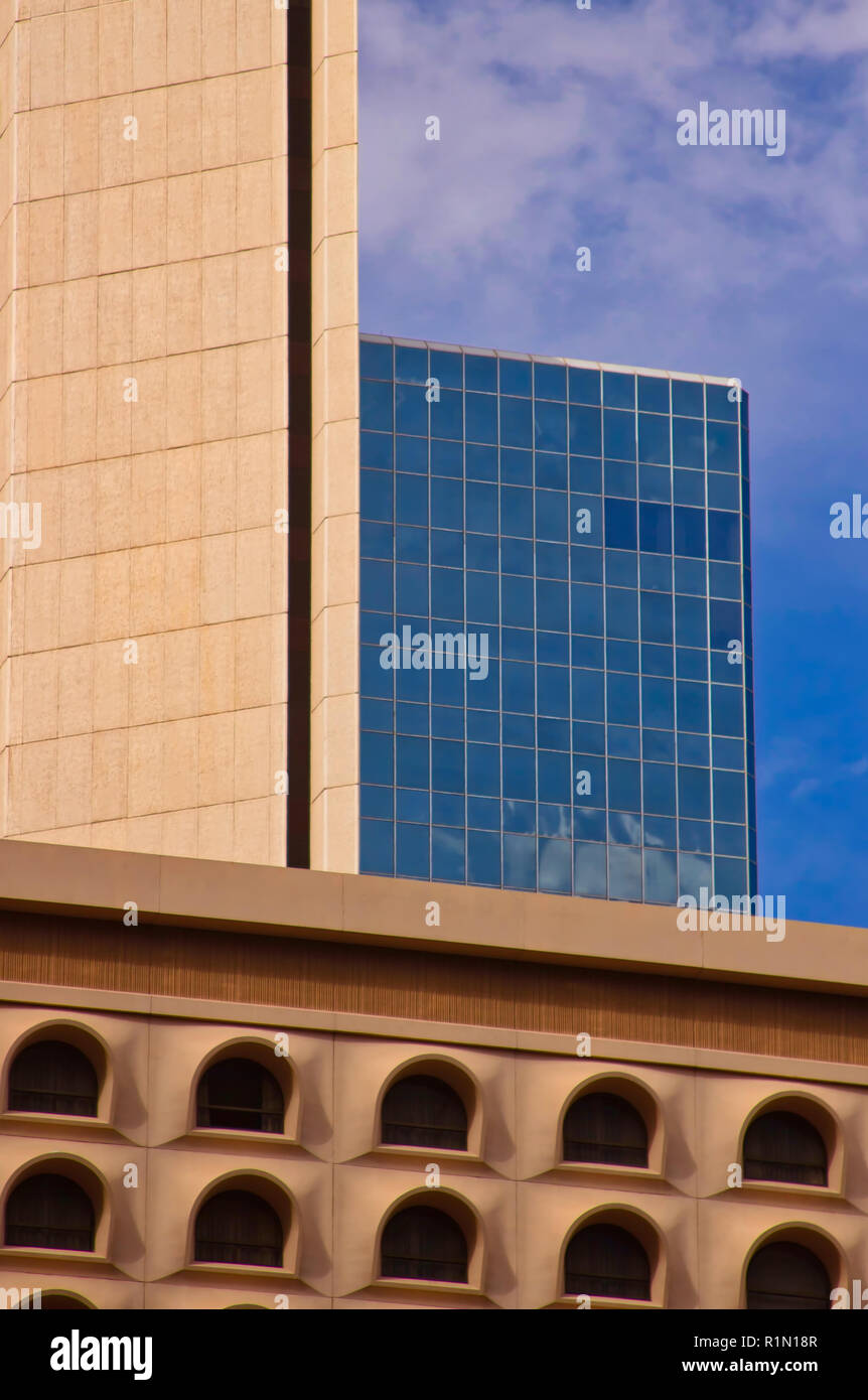 Building Reflections in Downtown Phoenix Stock Photo - Alamy