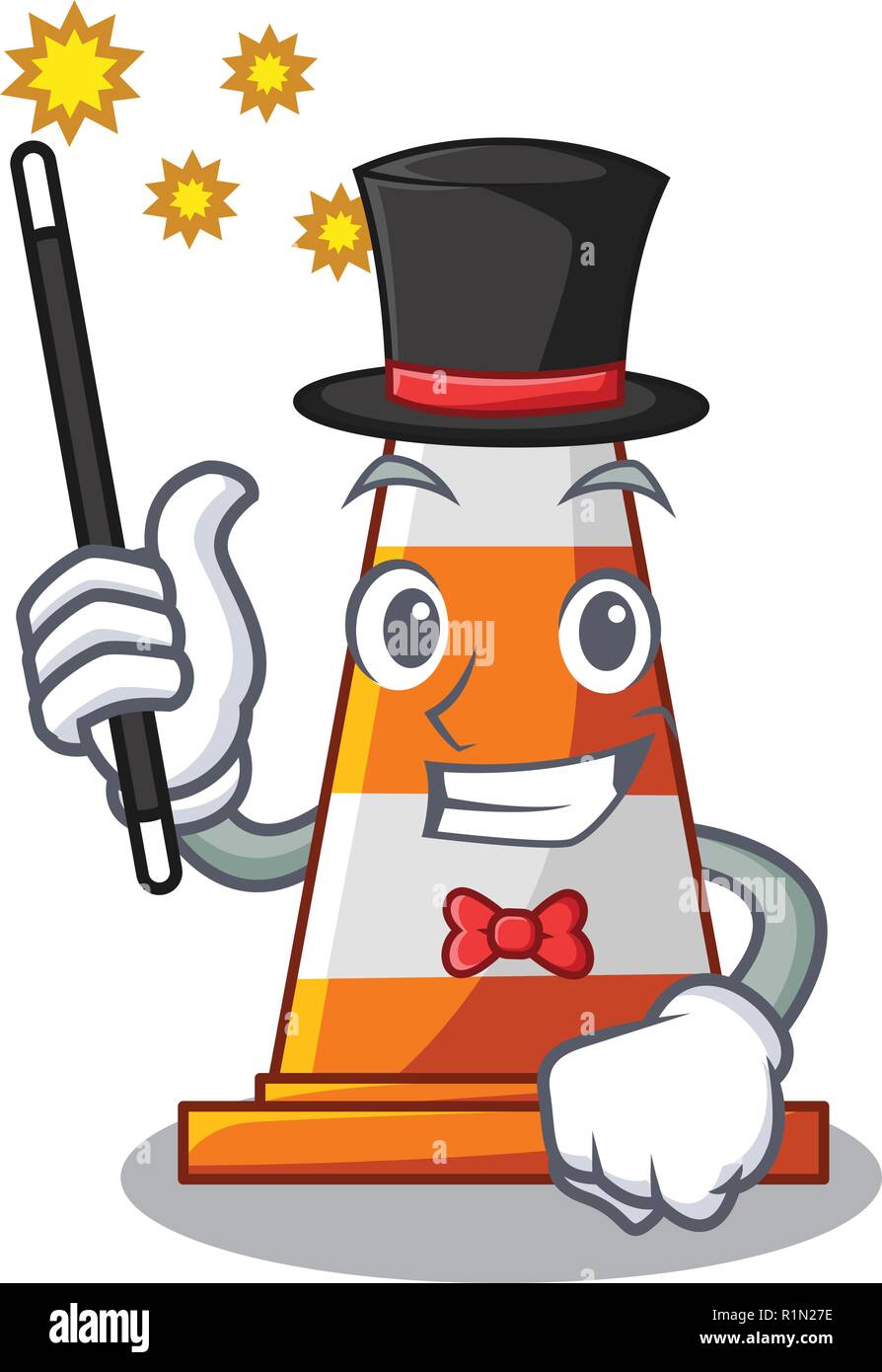 Witches hat traffic cone Stock Vector Images - Alamy