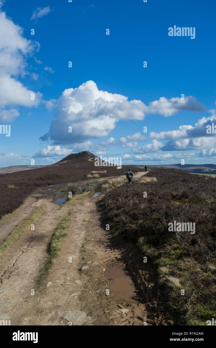 The Peak of Win Hill in the Peak District, Derbyshire Stock Photo - Alamy