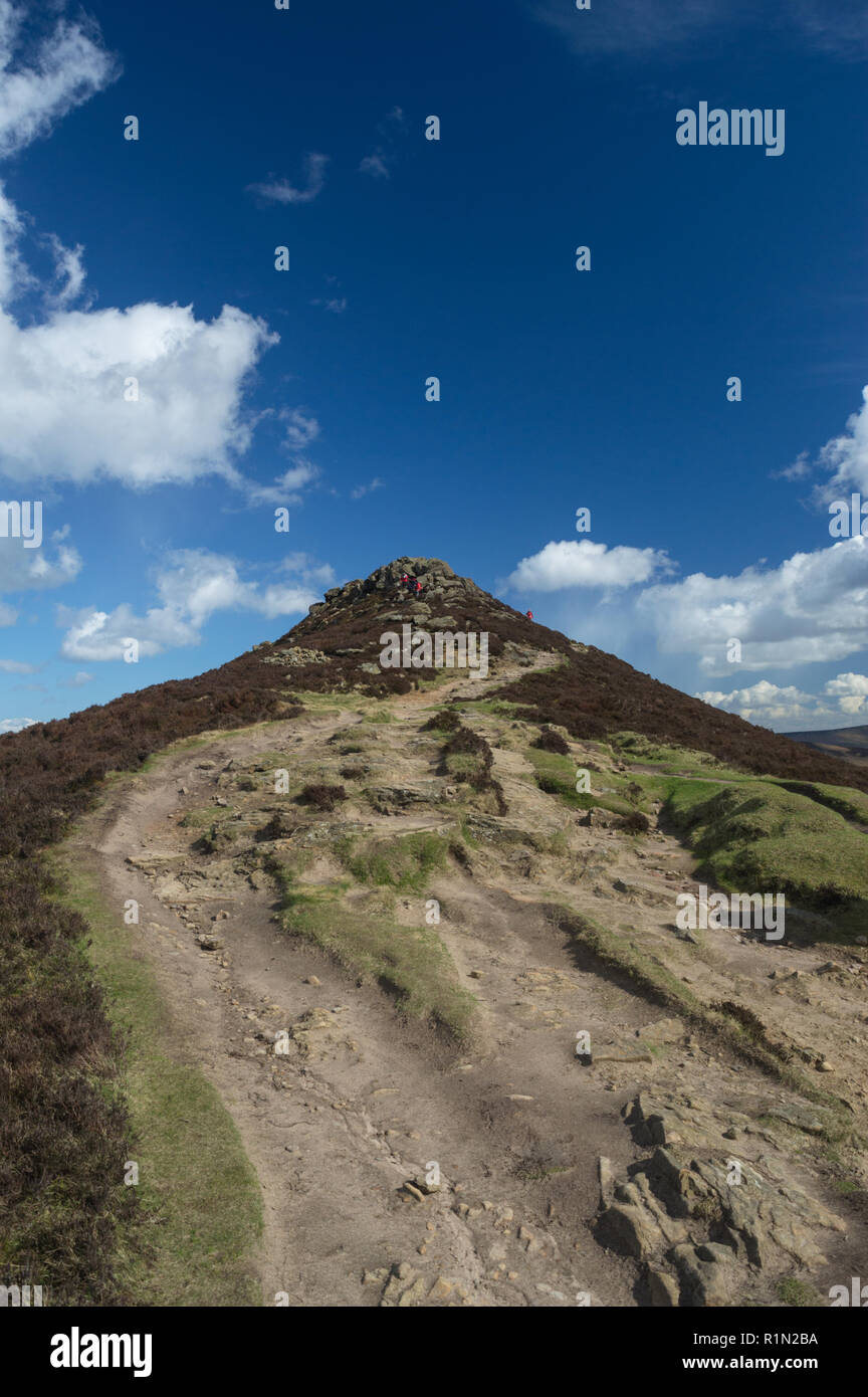 The Peak of Win Hill in the Peak District, Derbyshire Stock Photo - Alamy