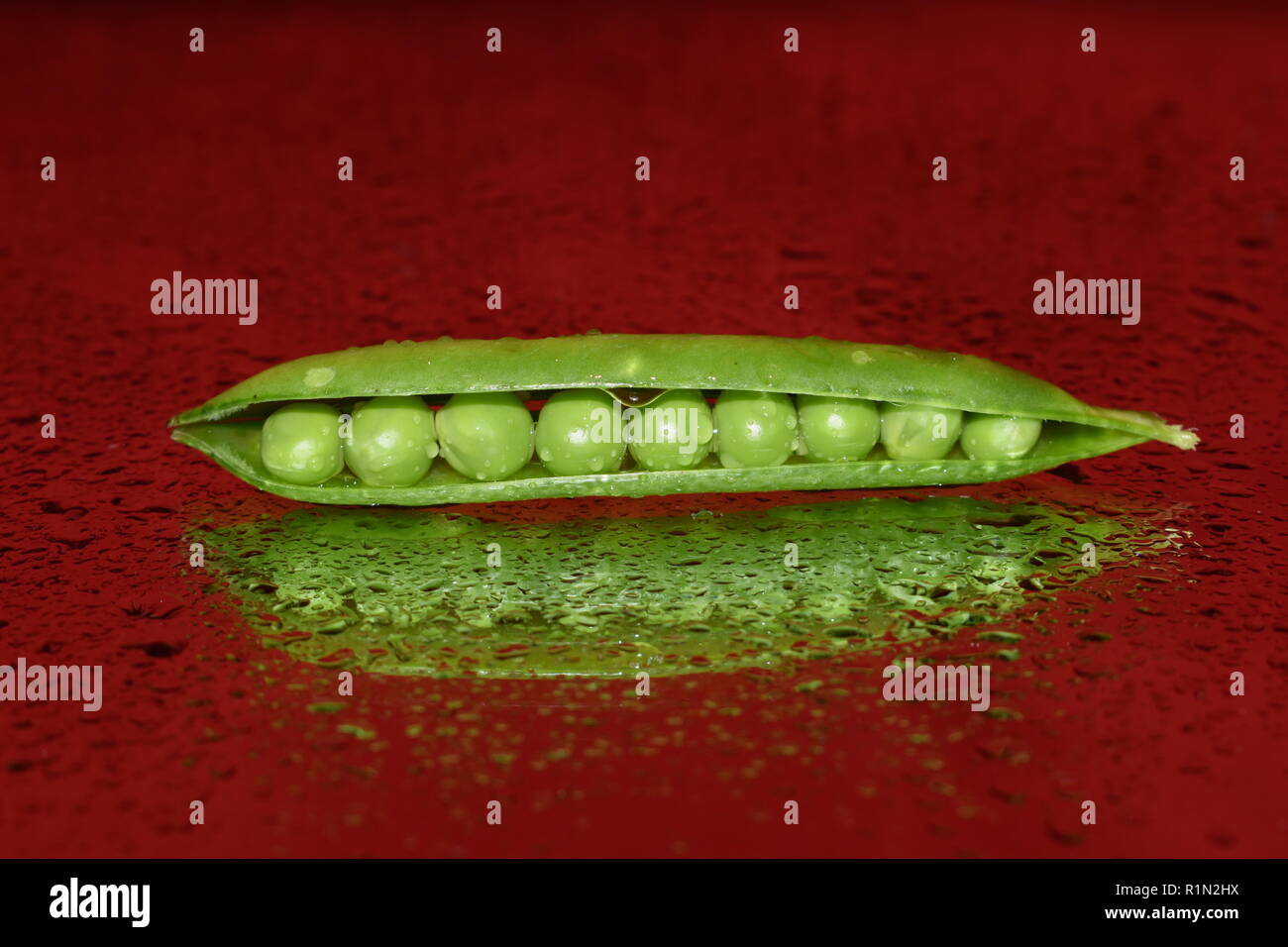 The peas shining hi-res stock photography and images - Alamy