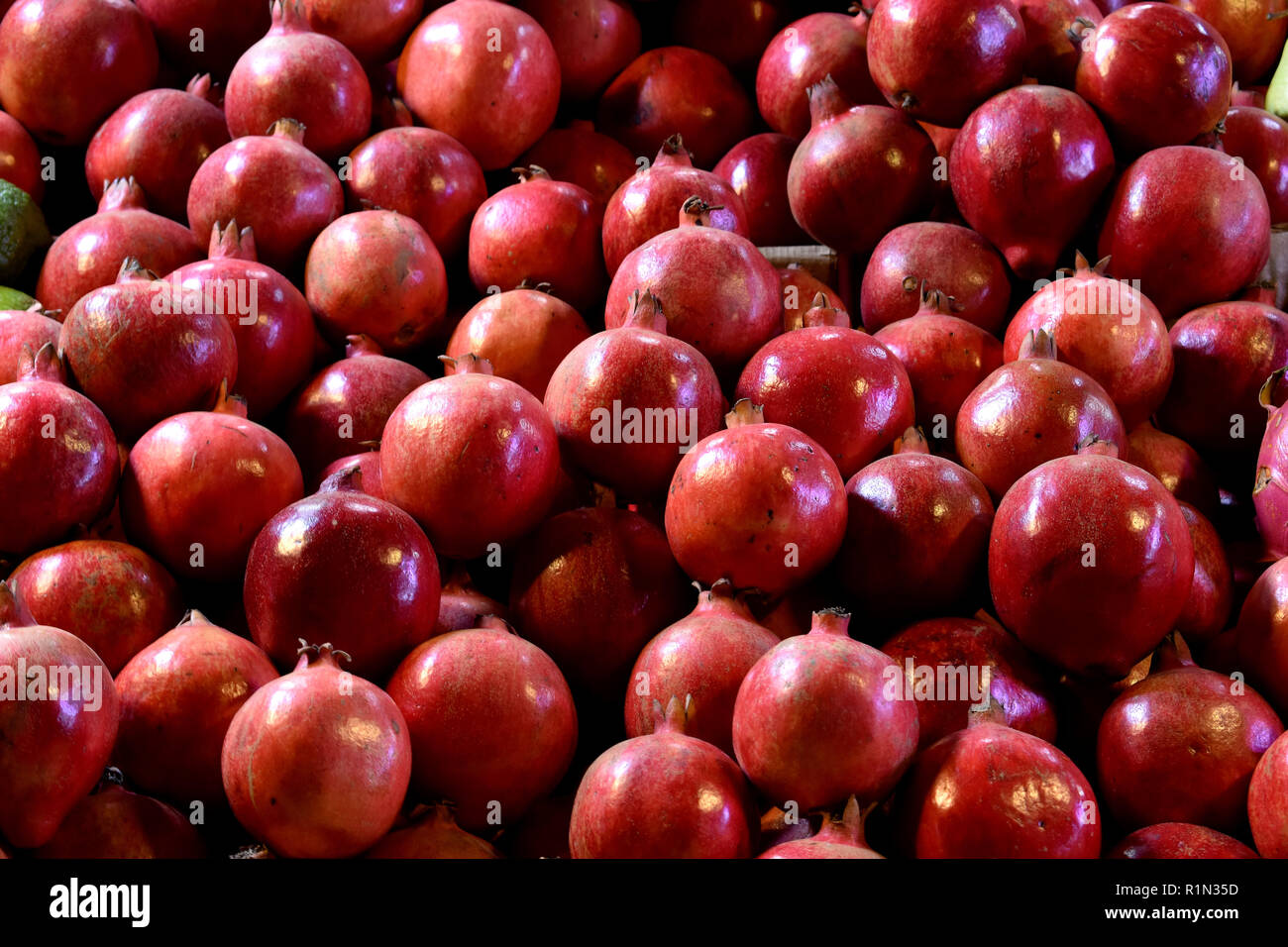 Pomegranate health benefits hi-res stock photography and images - Alamy