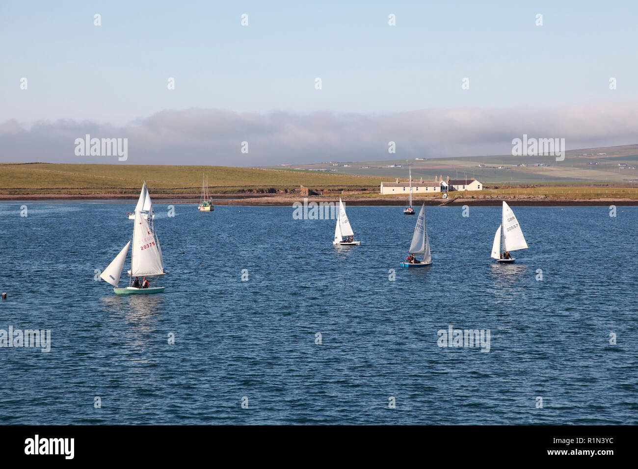 Open class racing yacht hi-res stock photography and images - Alamy