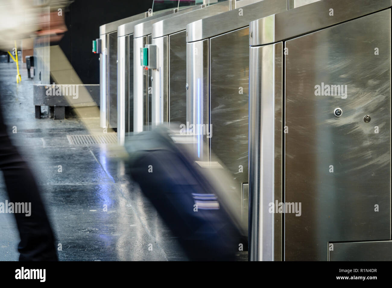 Gate man railway hi-res stock photography and images - Alamy