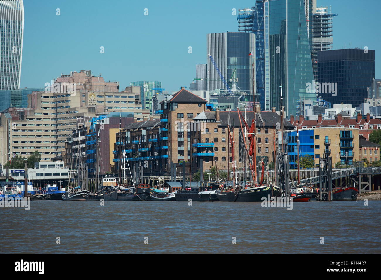 London city's iconic skyline with new skyscrapers Stock Photo - Alamy