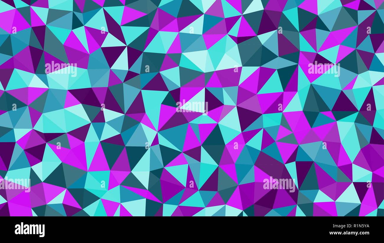 Abstract vector trendy colorfull triangular pattern. Modern polygonal ...