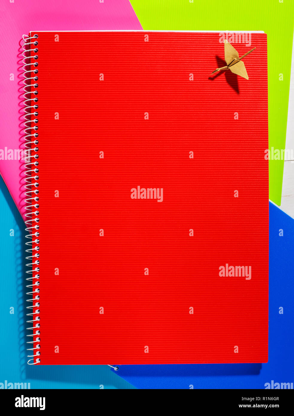 Concept back school notepad hi-res stock photography and images - Alamy