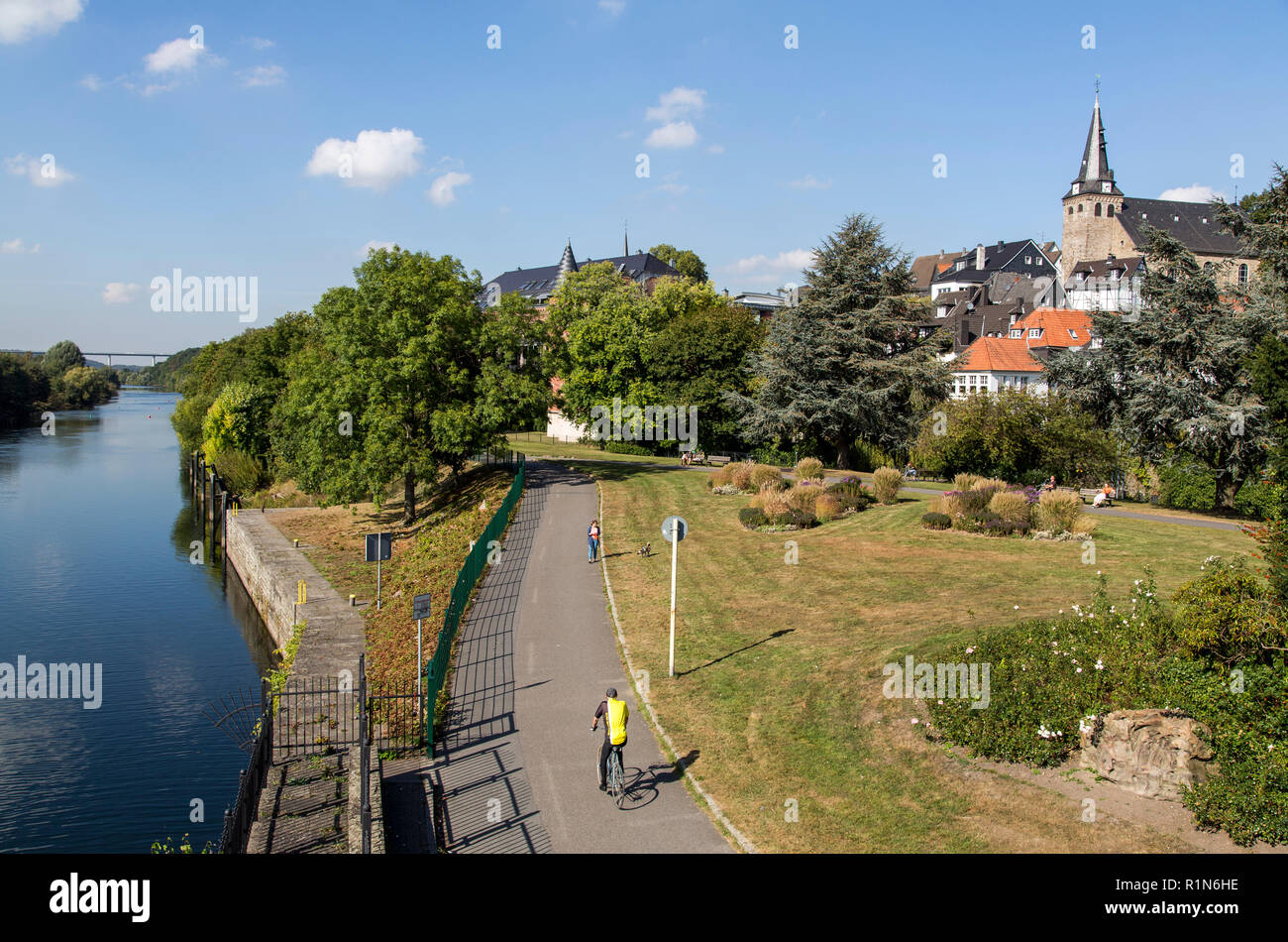 Ruhrtal cycle route hi-res stock photography and images - Alamy