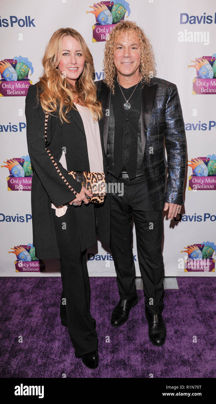 New York, NY - November 5, 2018: Lexi Quaas and David Bryan attend the ...