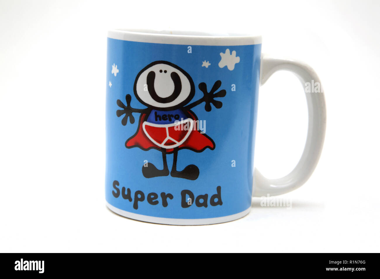 Super Dad Mug Stock Photo - Alamy