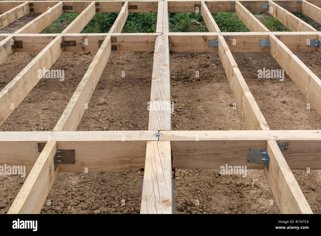 New build house foundation flooring hi-res stock photography and images ...