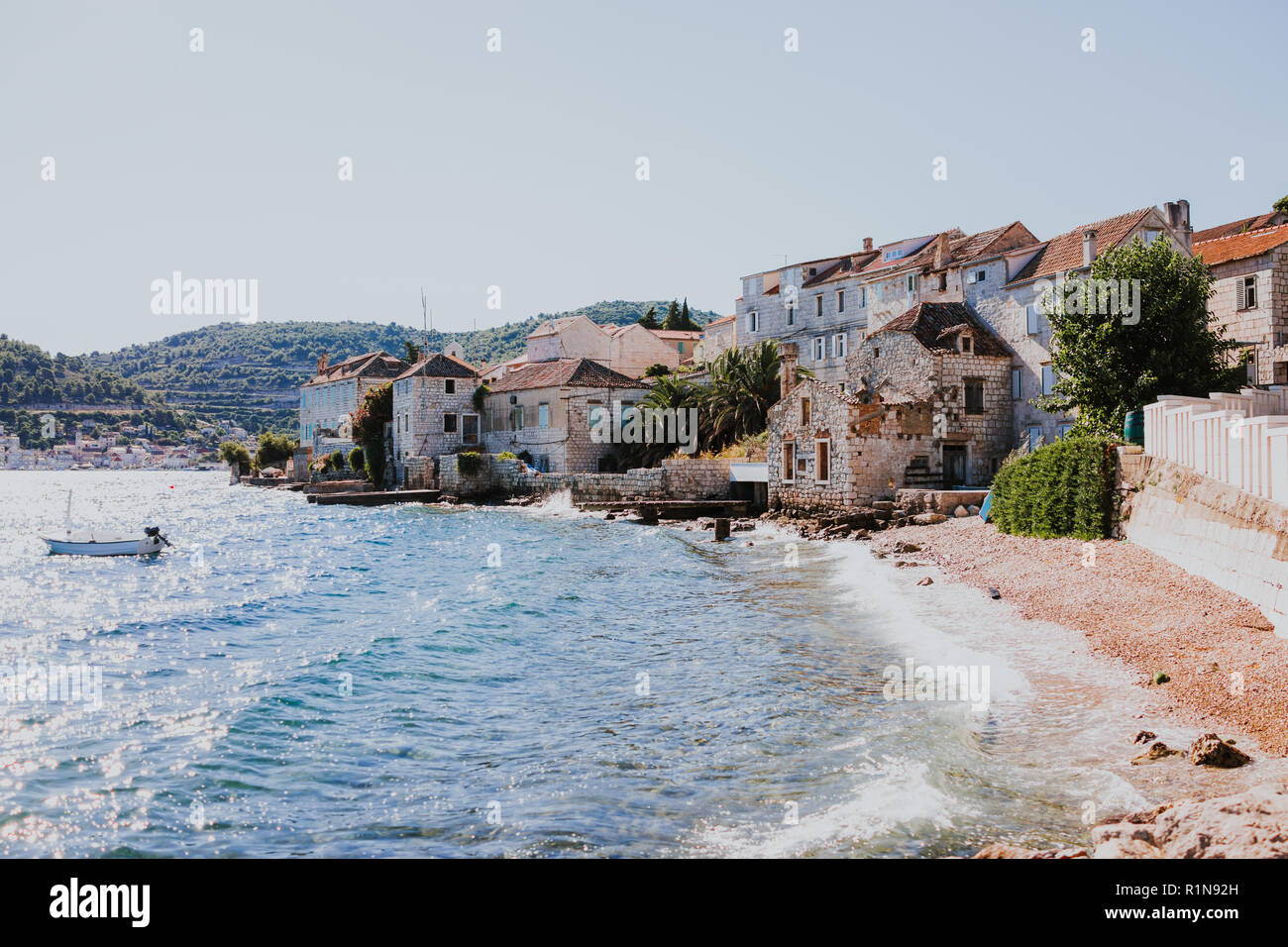 City of Vis in Croatia Stock Photo - Alamy