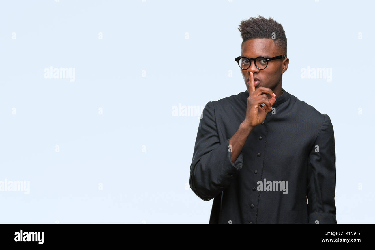 Finger lips religion hi-res stock photography and images - Alamy