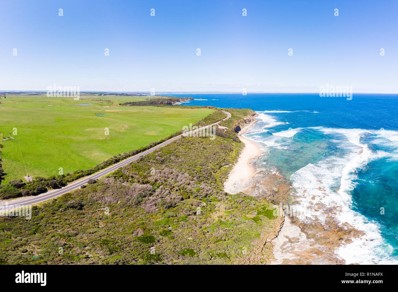 Aerial view beautiful bass hi-res stock photography and images - Alamy