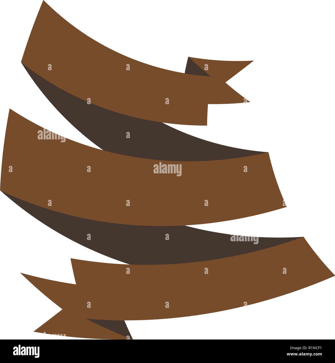 Ribbon banner graphic design template vector Stock Vector Image & Art ...