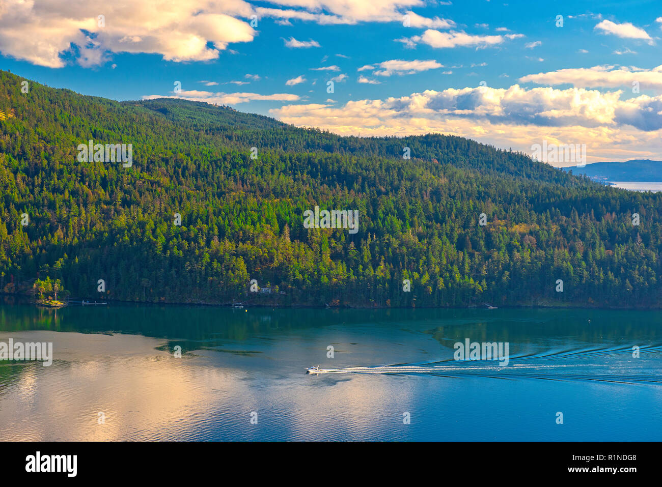 Aerial Of Salt Spring Island High Resolution Stock Photography and ...
