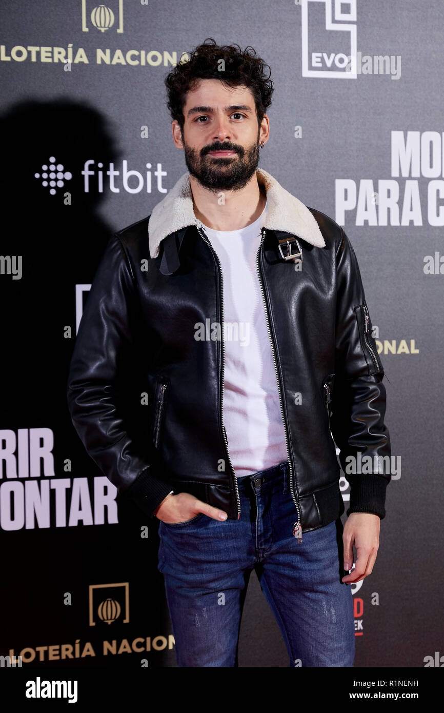 Nico Romero attends to 'Morir para contar' film premiere during the ...