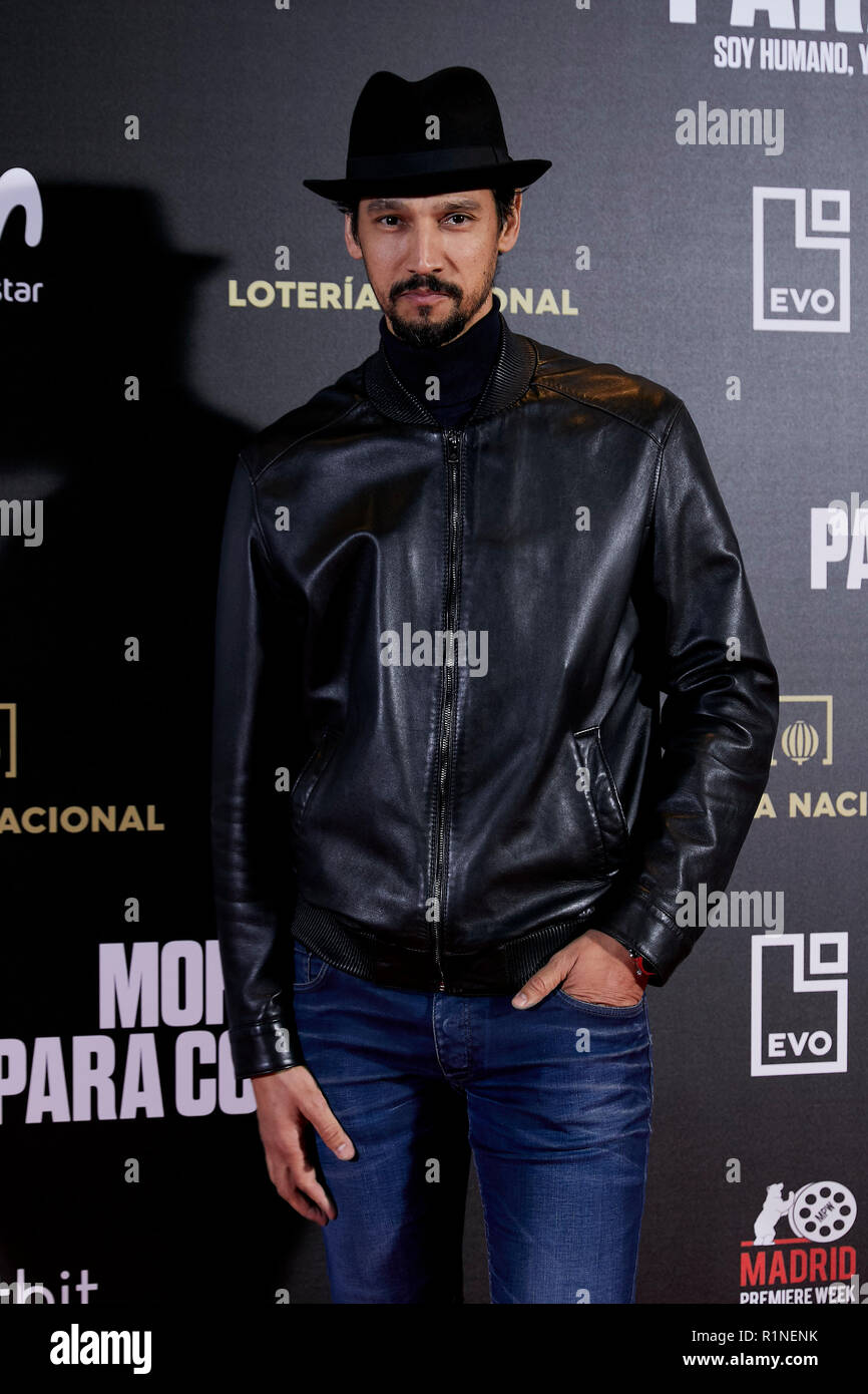 Stany Coppet attends to 'Morir para contar' film premiere during the ...