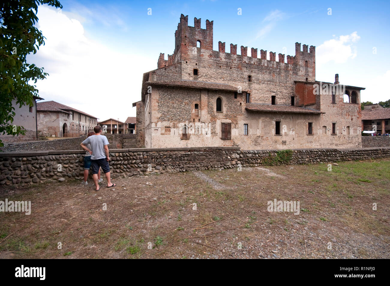 Italy, Lombardy, Cavernago, Malpaga Castle, Linked to the History of ...