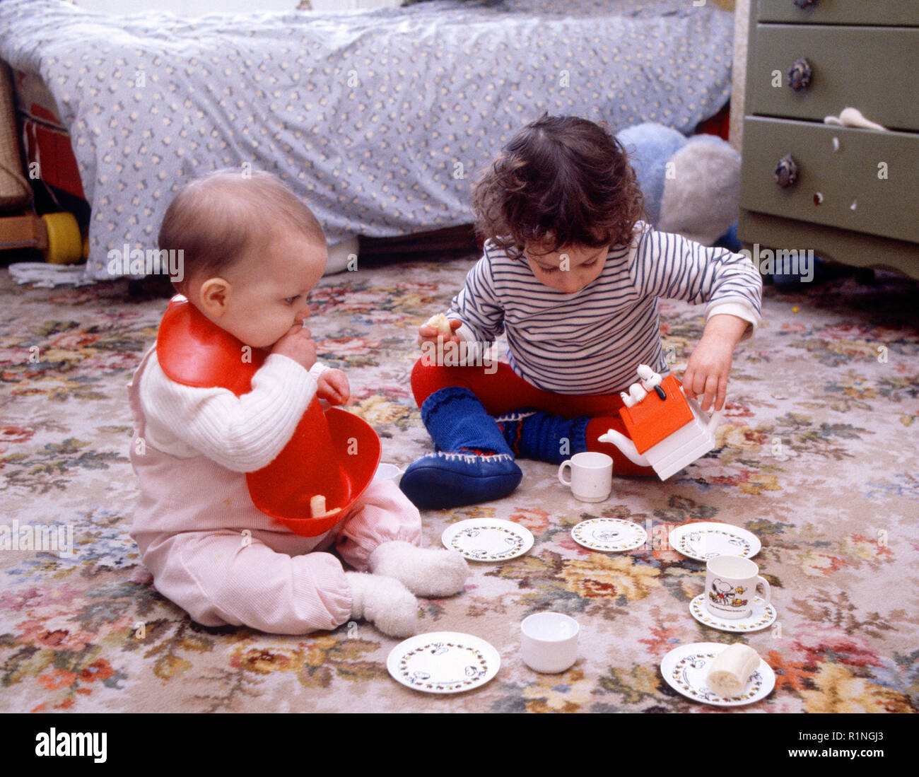 Children of the 1980s Stock Photo - Alamy
