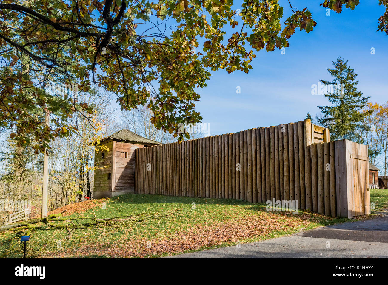 Fort Langley National Historic Site, Fort Langley, British Columbia ...