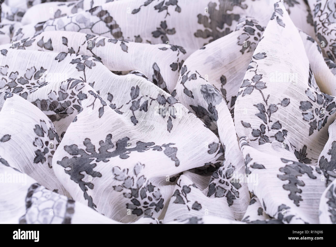 Fabric background with pattern closeup picture Stock Photo - Alamy