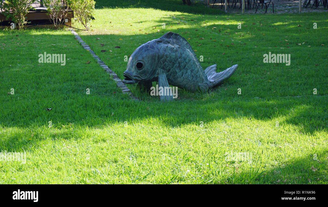 Monument big fish in hi-res stock photography and images - Alamy