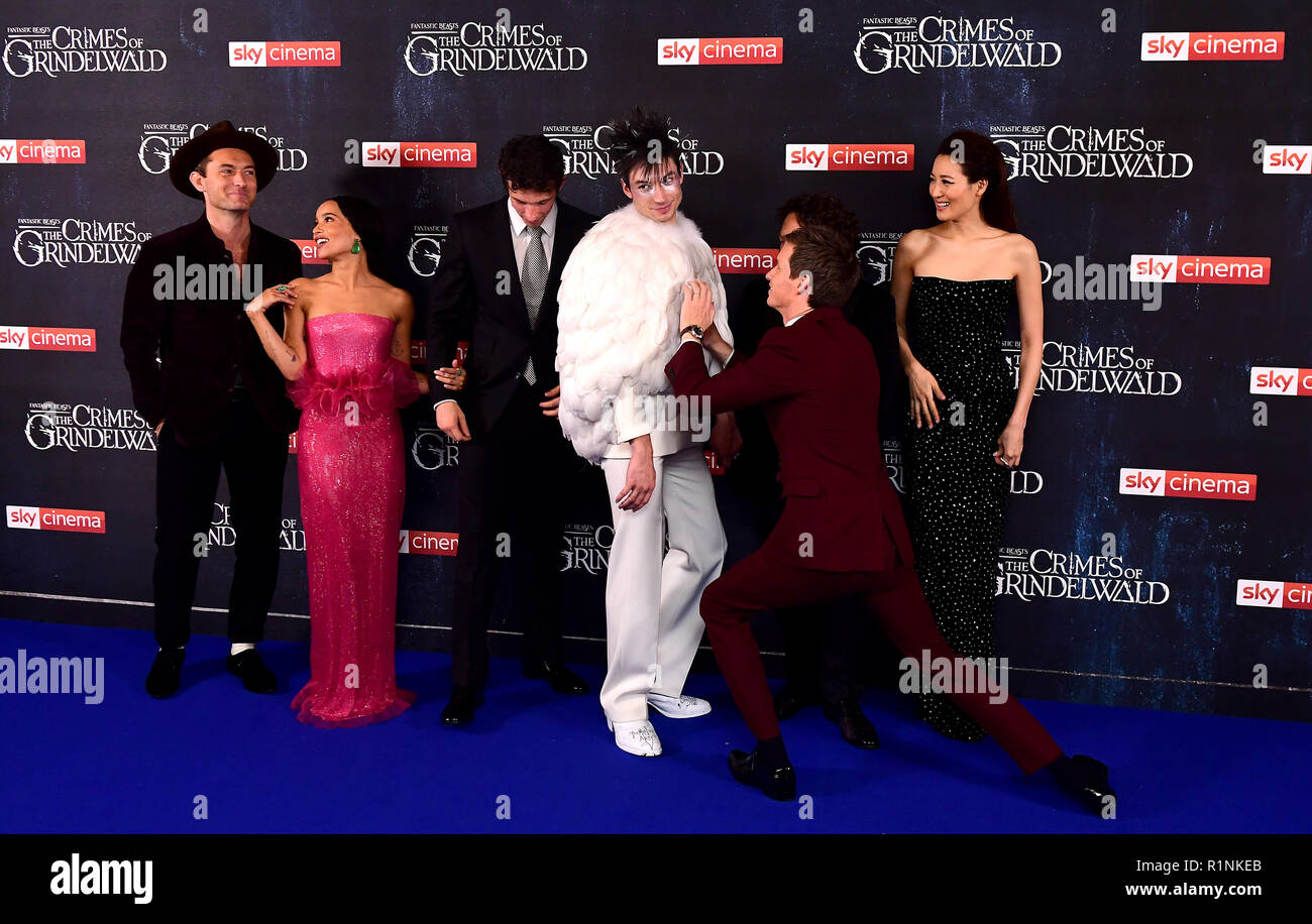 Ezra Miller And Zoe Kravitz