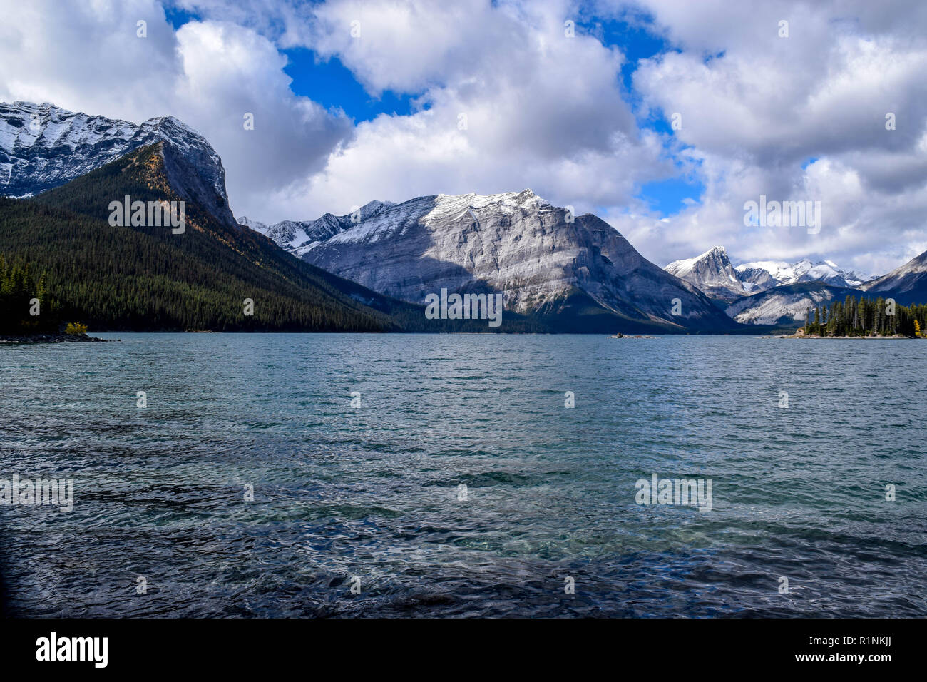 Alberta mountain scenes in the summer and fall Stock Photo - Alamy