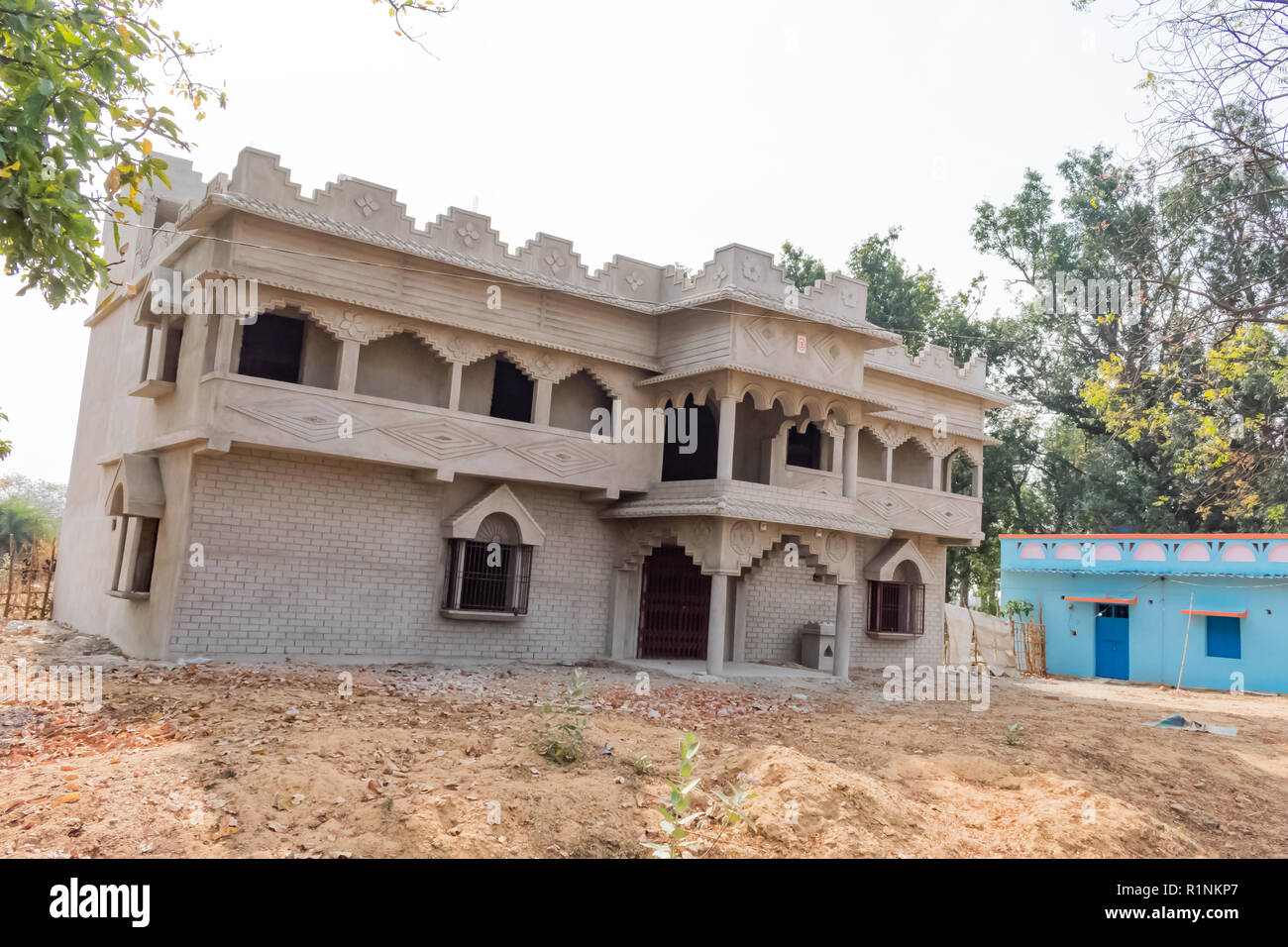 Indian village housing hi-res stock photography and images - Alamy