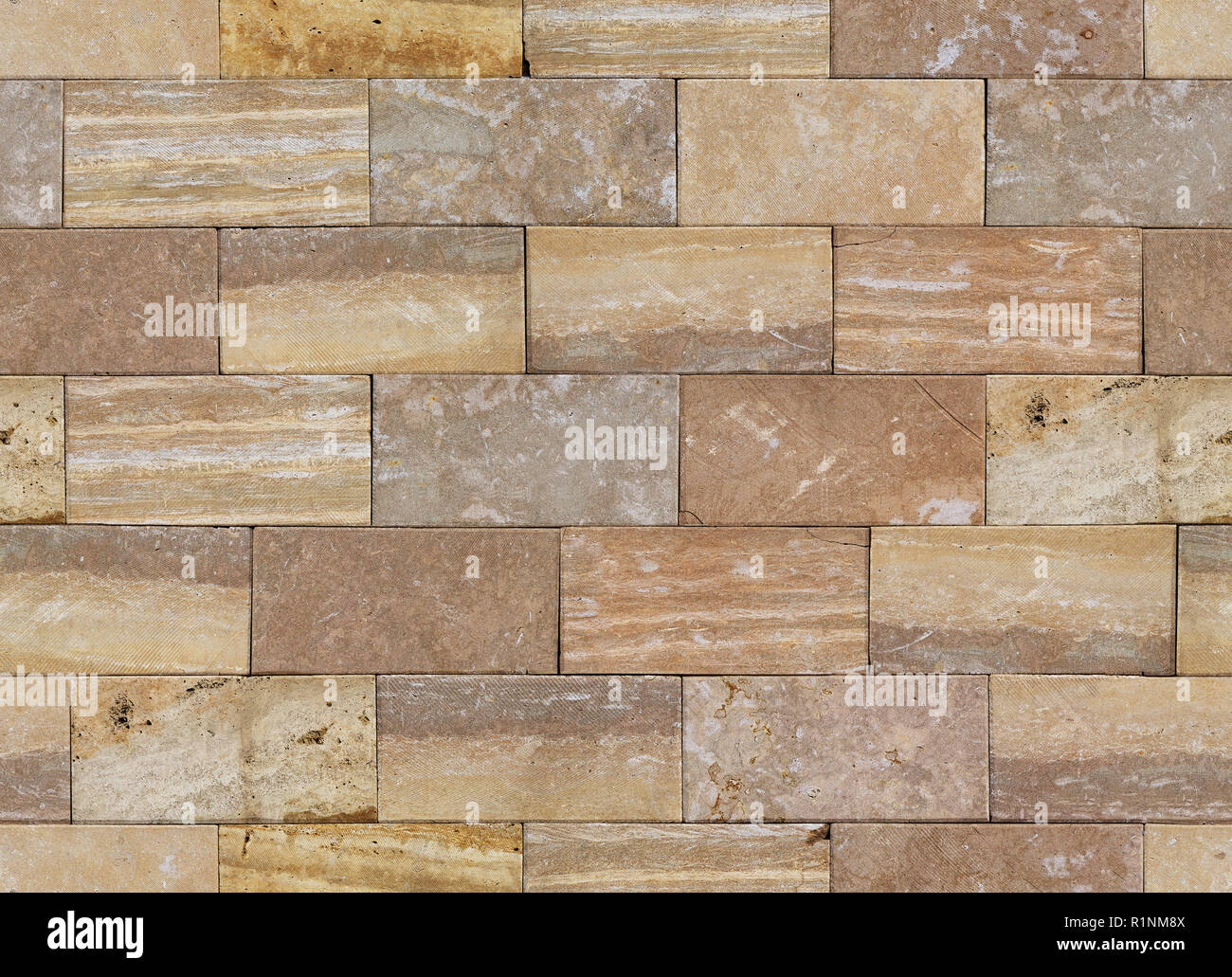 seamless texture of block laying wall Stock Photo - Alamy